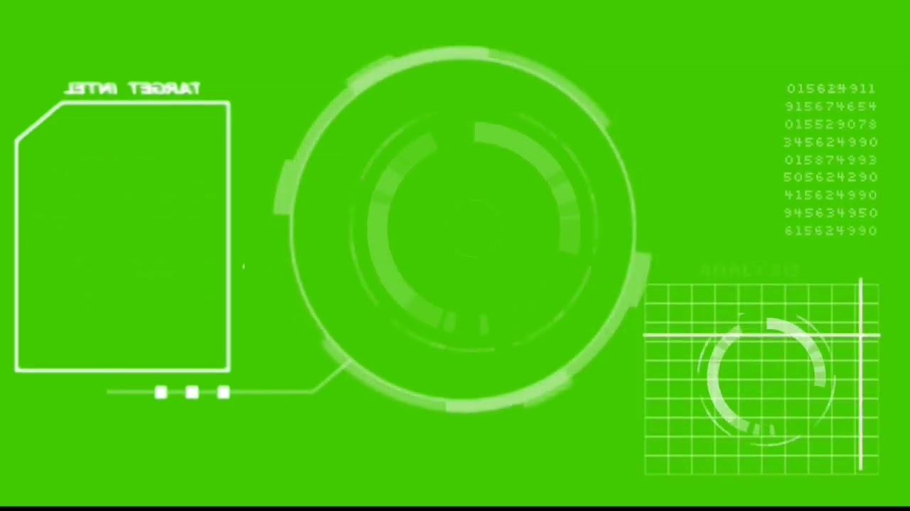 Terminator vision Green Screen - YouTube