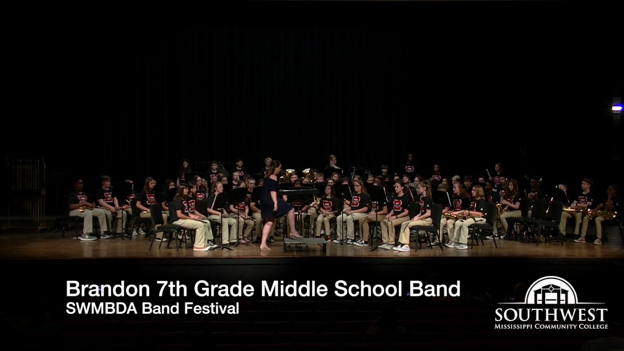 Brandon 7th Grade Middle School Band - YouTube