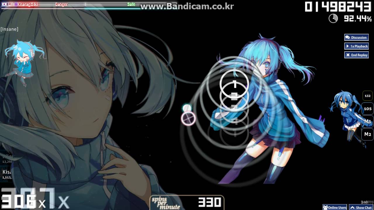 『Osu!』Studio EIM - Crescent Moon Island Boss Theme[Insane] - YouTube