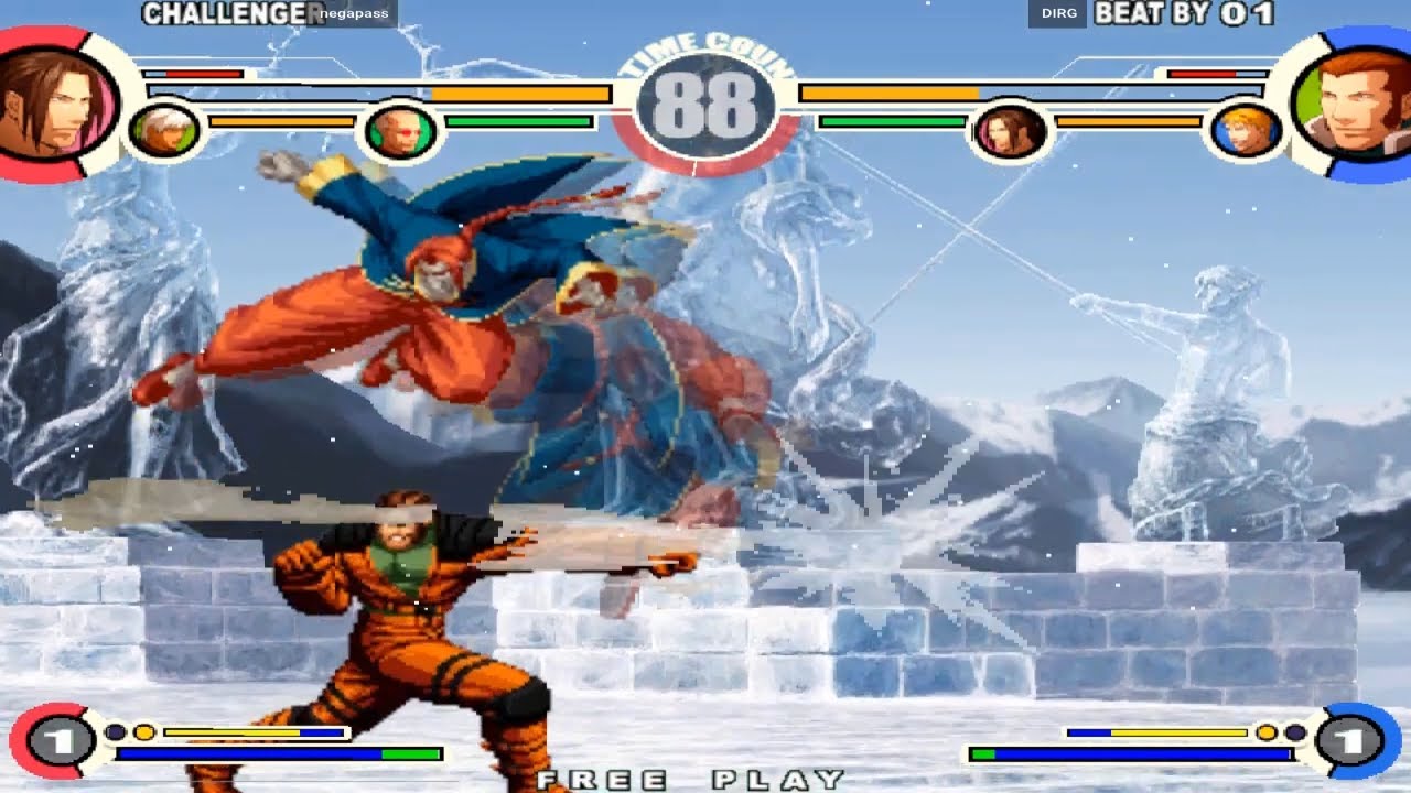 Fightcade 👊 The King Of Fighters XI 👊🏾 Negapass 🇰🇷 Vs DIRG 🇯🇵 - YouTube