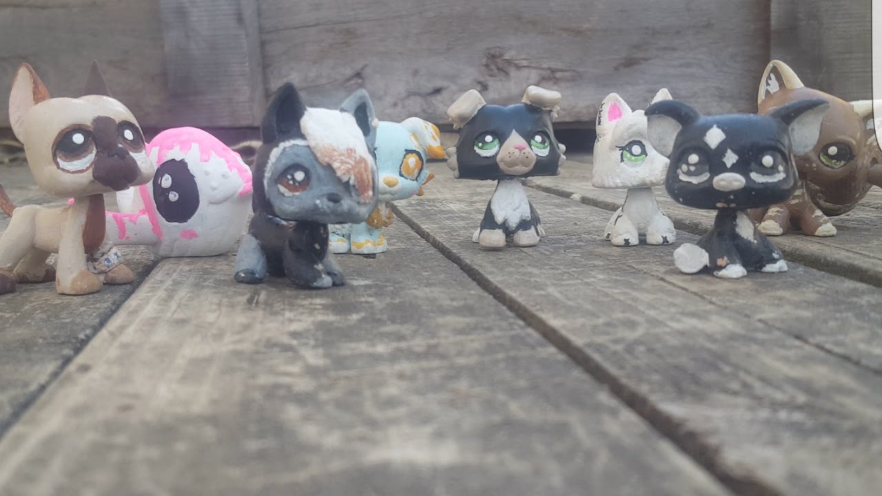 Lps: all my new lps customs UPDATED - YouTube