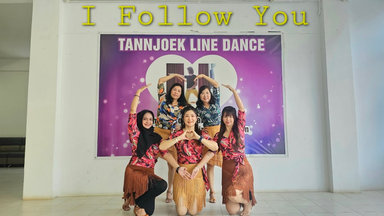 I Follow You Line Dance - Improver Level - YouTube