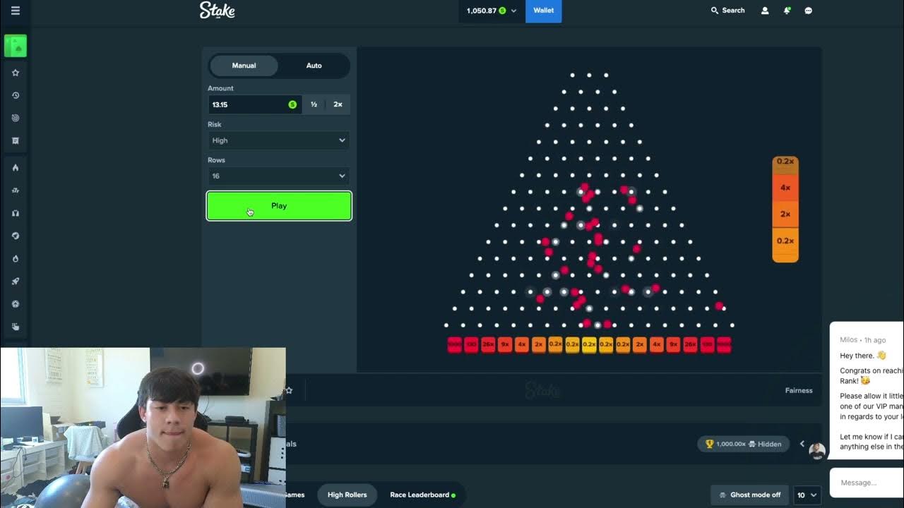 Togi Plays for 1000x Plinko Wins - YouTube