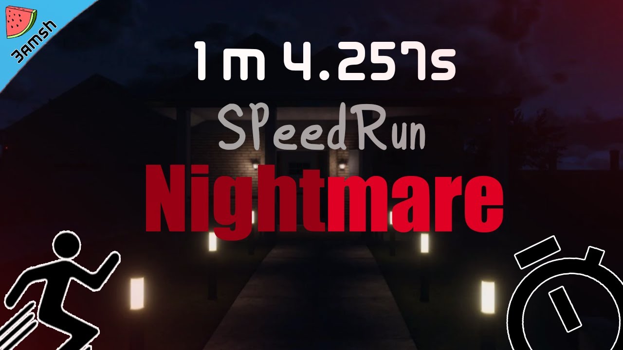 Phasmophobia - Speedrun - nightmare - 1m 4.257s - YouTube
