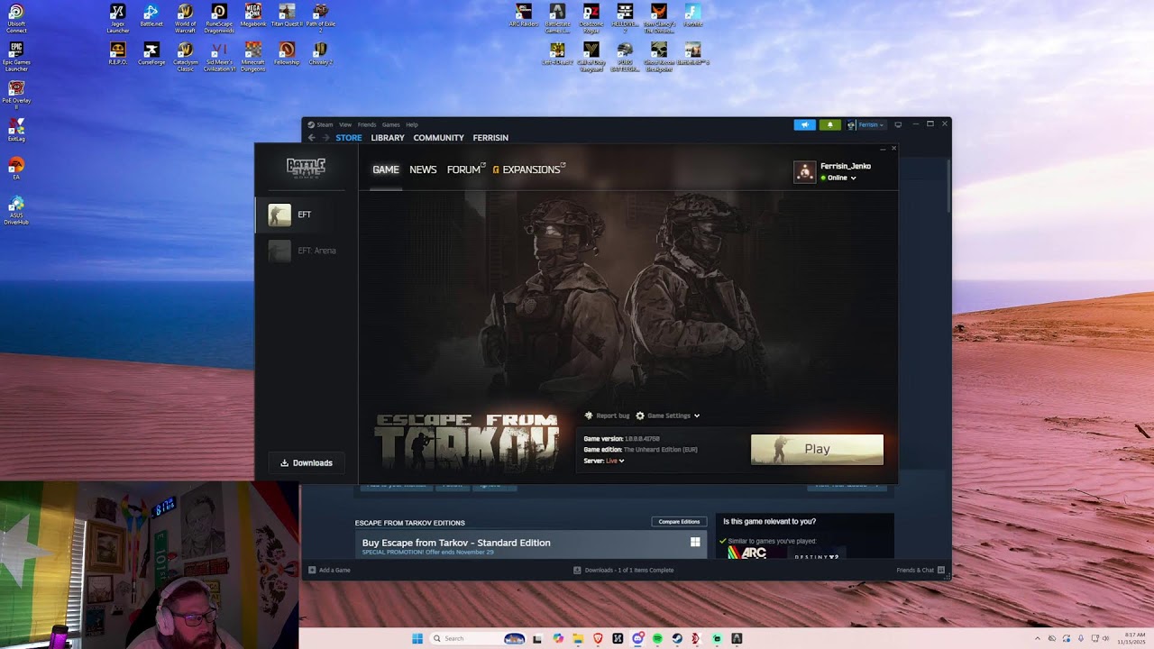 TARKOV IS STILL DOWN SO WE WAIT - YouTube