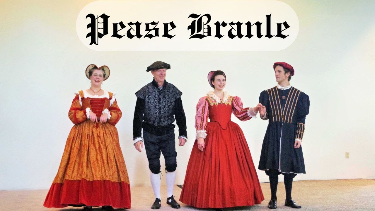 Pease Barnle: Renaissance Dance - YouTube