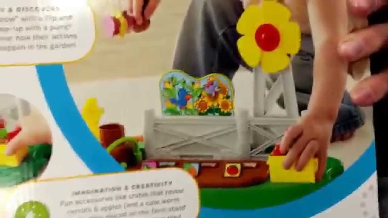 FISHER PRICE Little People "Farm & Garden Stand" Figures & Farm Play ...