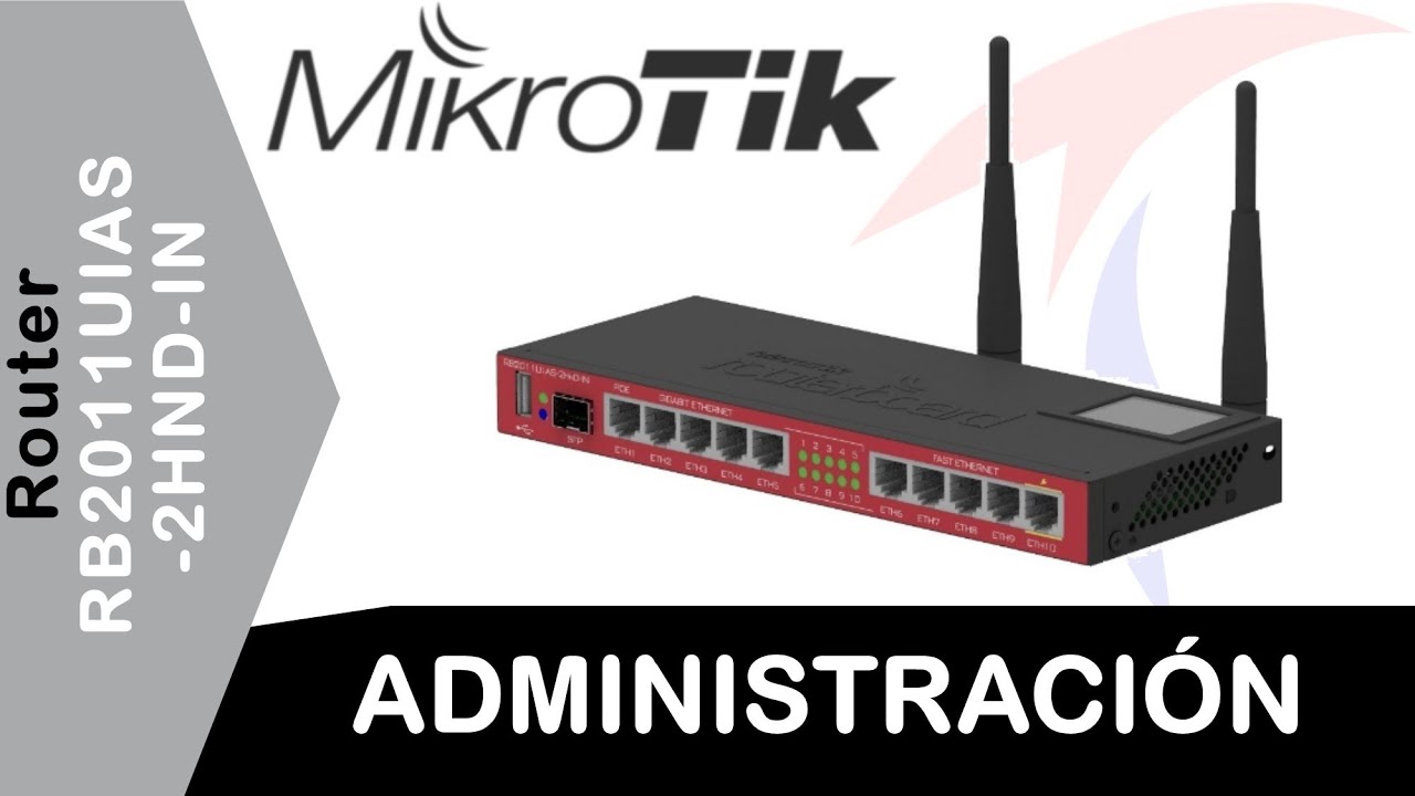 Mikrotik RB2011UIAS-2HND-IN Router consola administracion web ...