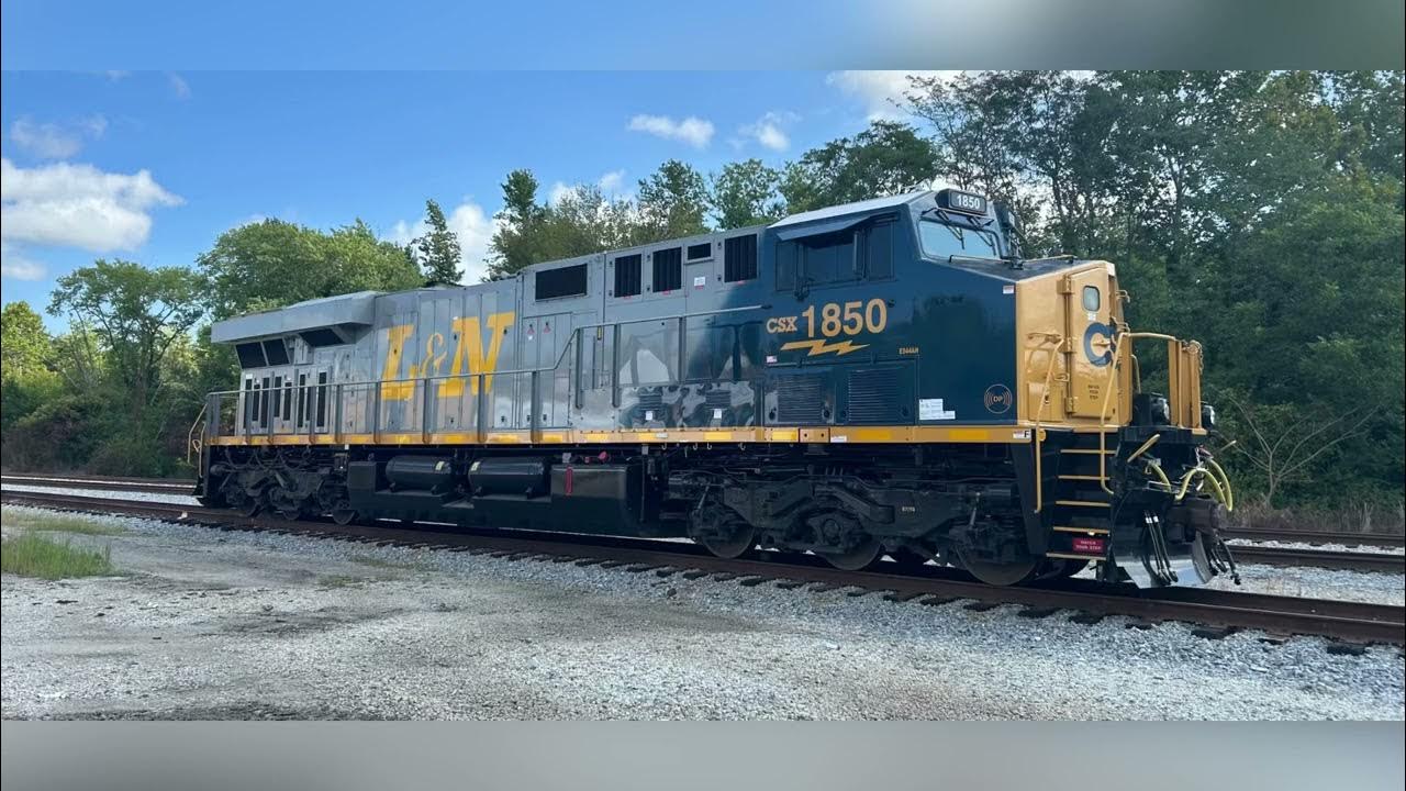 CSX 1850 The New L&N Heritage Unit! - YouTube