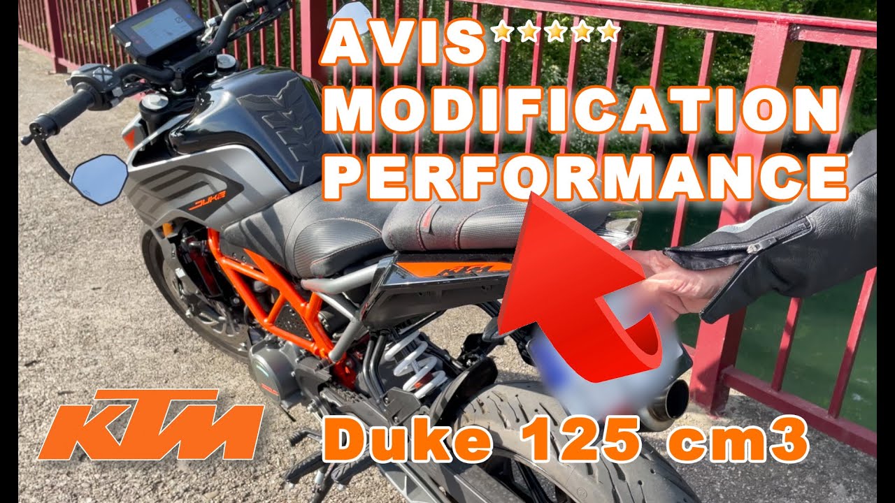 Ma première moto KTM DUKE 125 cm3 2021 : avis & présentation de mes ...