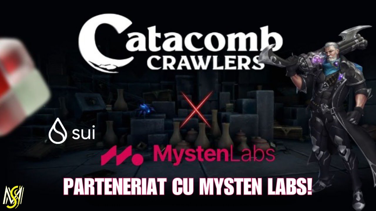 Primul proiect CRYPTO romanesc partener cu Mysten Labs - Sui Network! - Catacomb Crawlers - YouTube