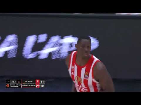 Johnny O'bryant Highlights vs Olimpia Milano | EuroLeague R9