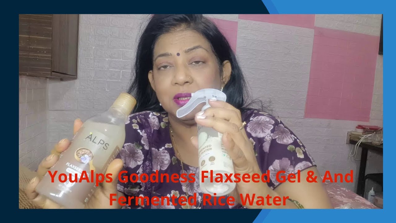 Alps Goodness Flaxseed Gel & And Fermented Rice Water I Goodness of ...