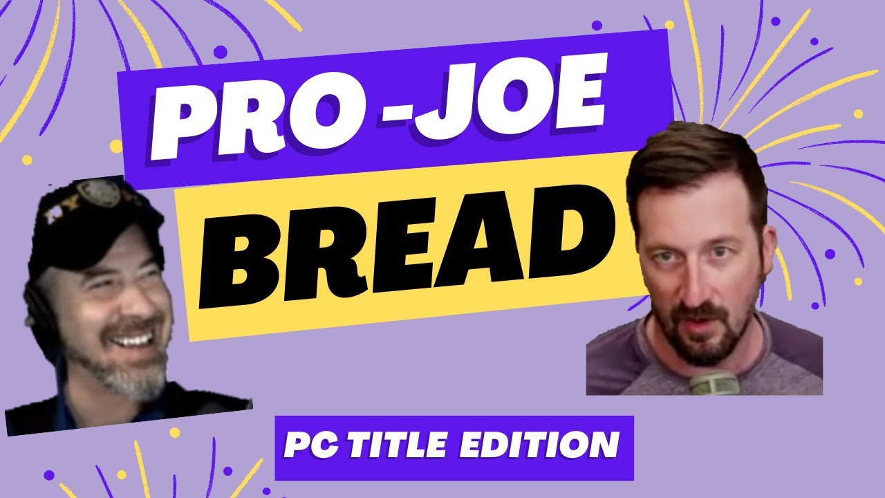 Pro Joe Bread with Nick & Joe - YouTube