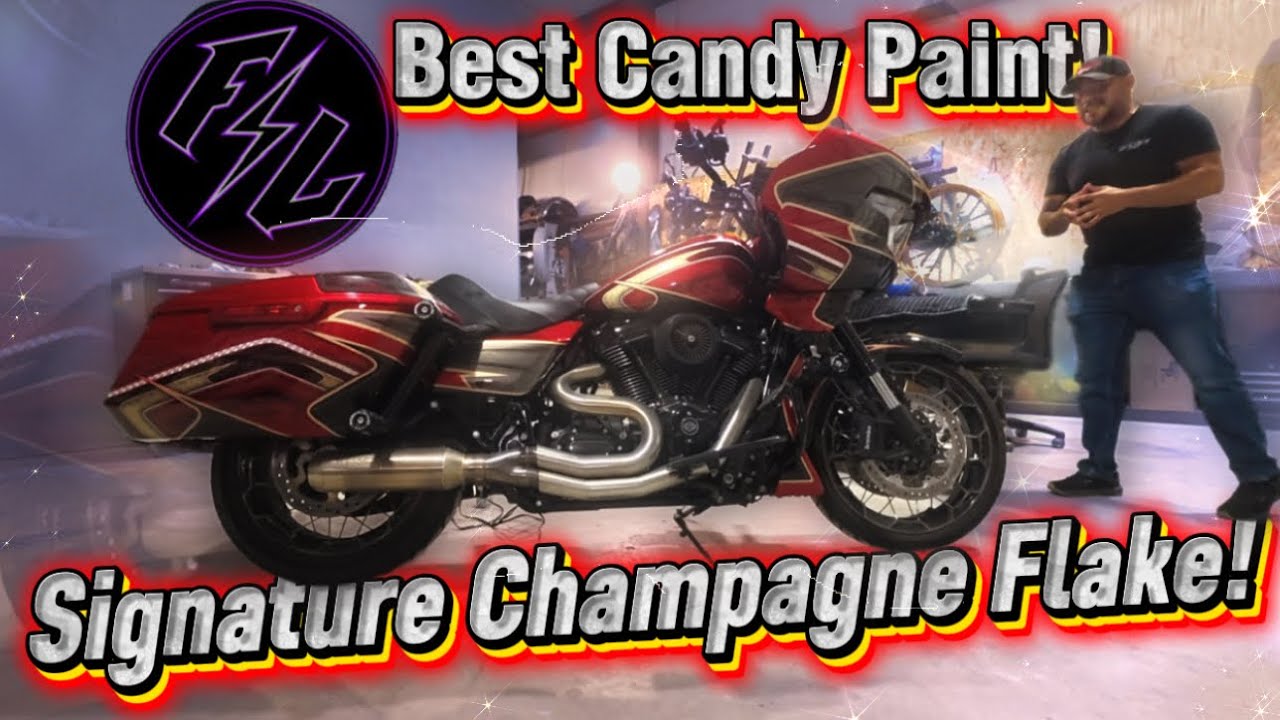 The Reveal!! Flake & Candy!! Exceptional Custom Paint! Insane Flake ...