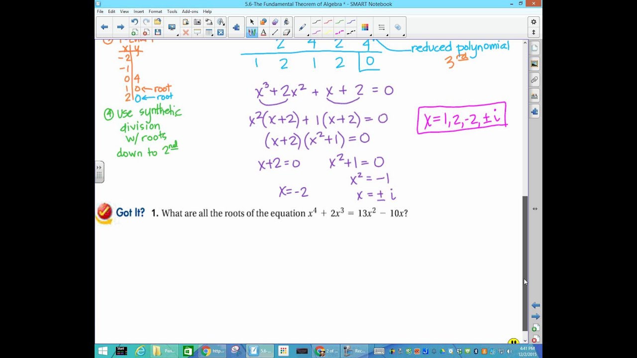 5 6 The Fundamental Theorem Of Algebra YouTube 5-6-the-fundamental-theorem-of-algebra-youtube