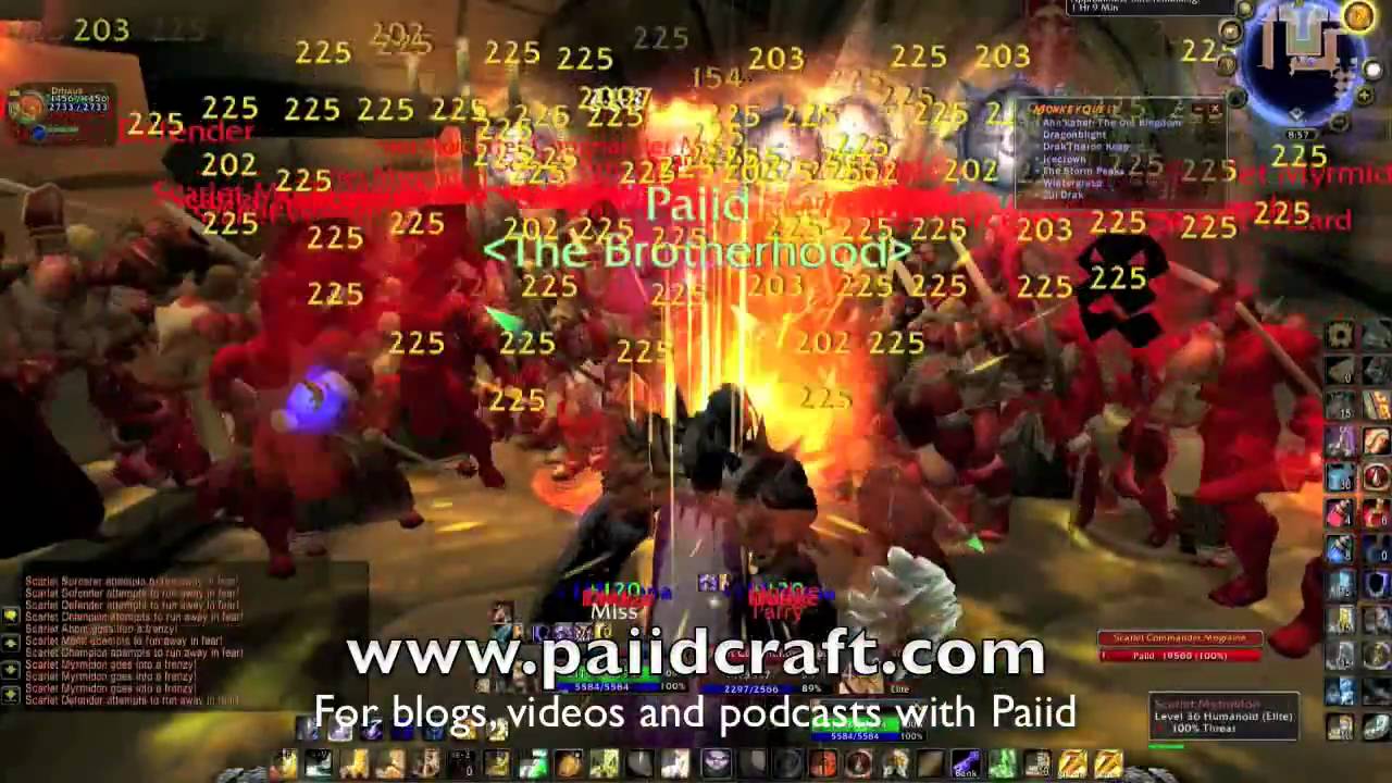 Paiid | Powerleveling and Gold Farming in SM with an 80 Prot Pally in ...