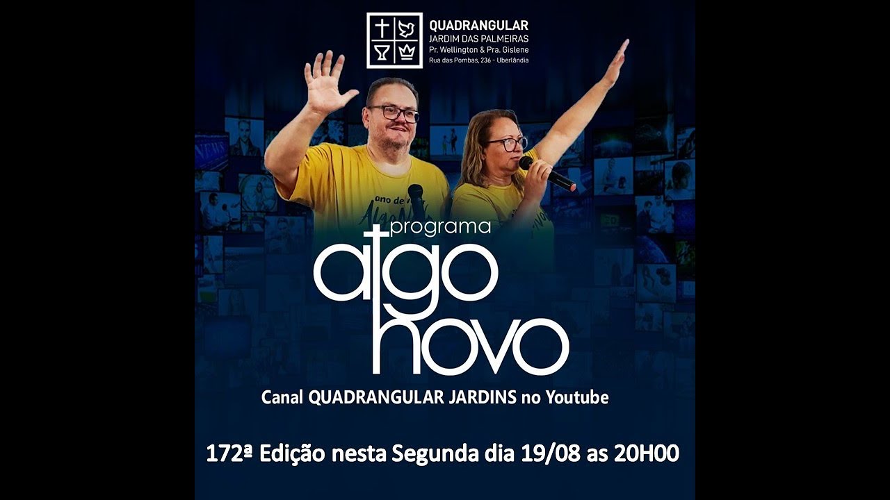 Programa Algo Novo #172 - YouTube