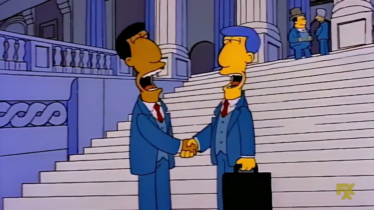 El Congreso - Los Simpsons - YouTube
