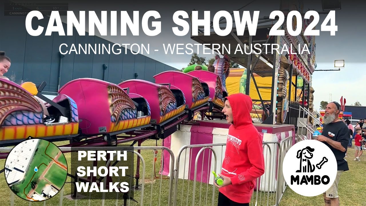 Canning Show 2024 Walk Tour | UHD #cannington #sideshow #perth # ...