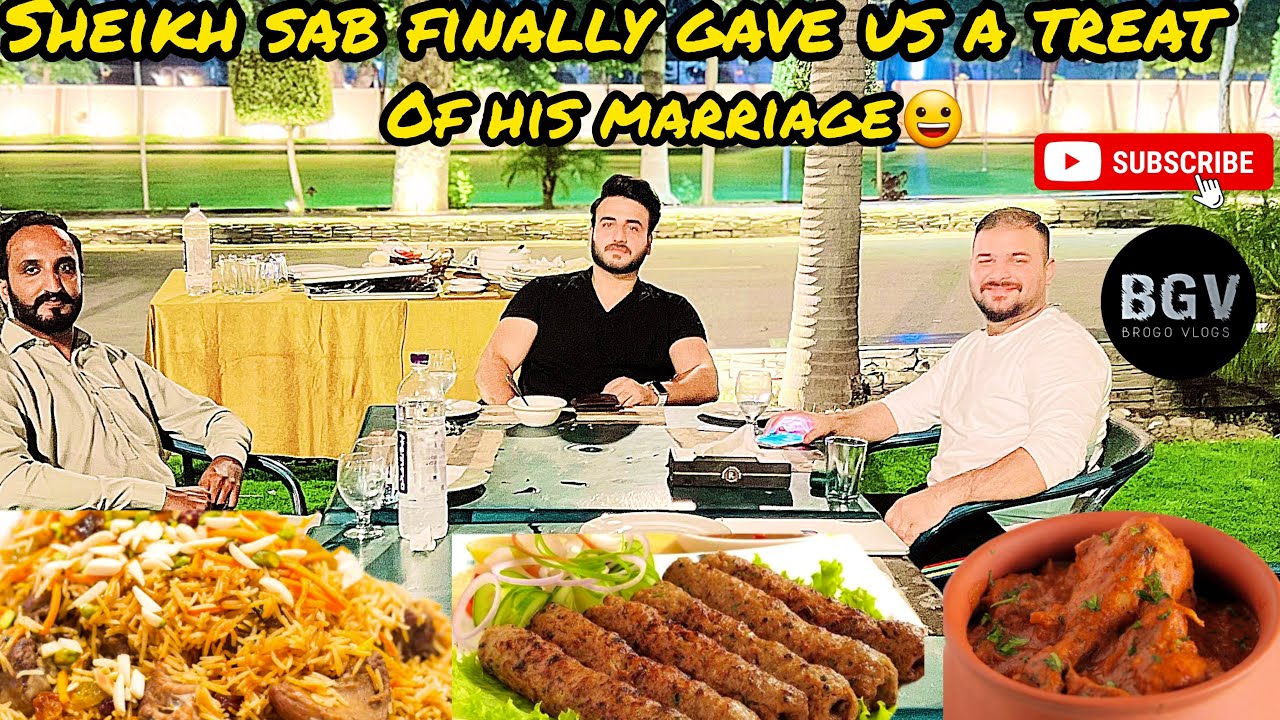 Finally Sheikh Sab Ny Shadi Ki Treat de di🤣| Peshawar | - YouTube
