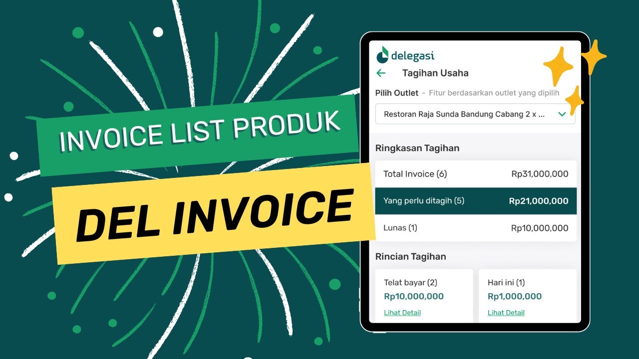 Del Invoice - Tutorial Membuat Invoice dengan List Produk - YouTube