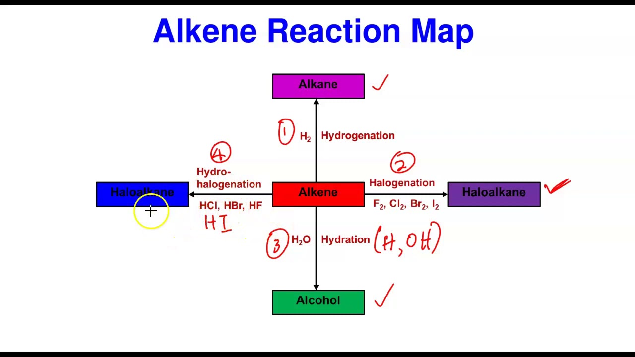 Physical & Chemical Properties of Alkenes - YouTube