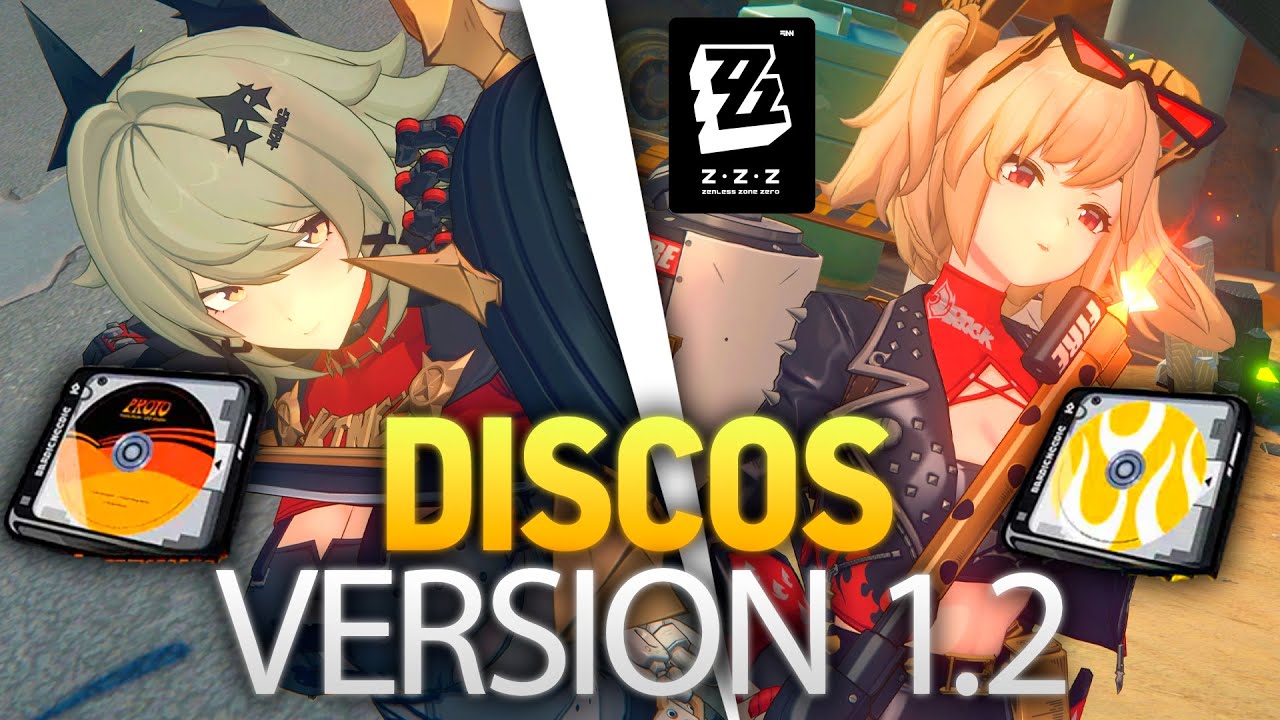 ⭐ SON BUENOS!? NUEVOS DISCOS PARA LA VERSION 1.2 ⭐ Zenless Zone Zero ...