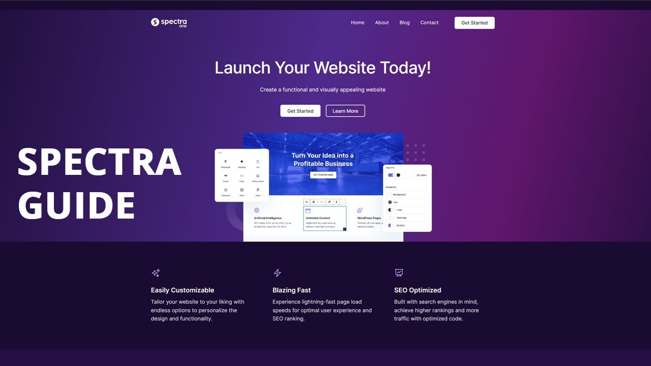 How To Enable/Disable Blockquote Block Spectra WordPress - YouTube