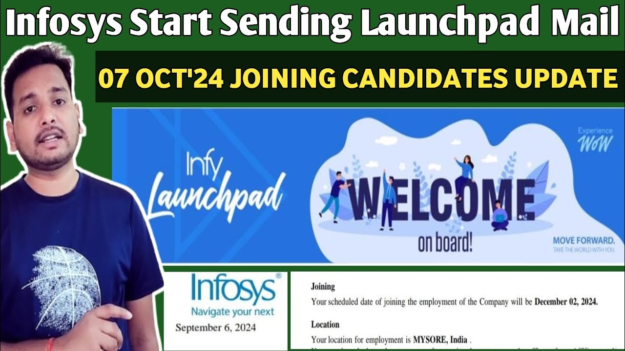 Infosys Sending Launchpad Mail For 1000 Candidates | Mysore Joining ...