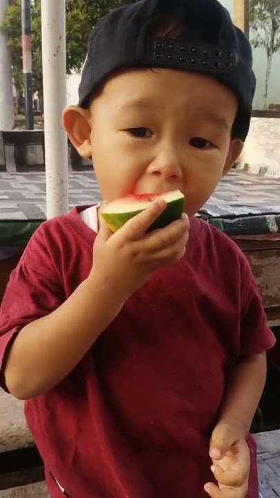 Makan Buah Semangkashorts Youtube