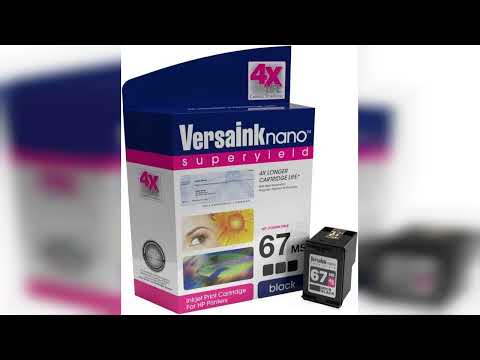 Review: VersaInk-Nano HP 67 MS MICR Black Ink Cartridge for Check Printing