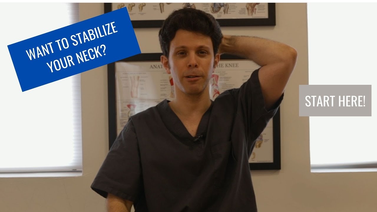 Neck Instability? START HERE! - Isometric Strengthening Part 1 - YouTube