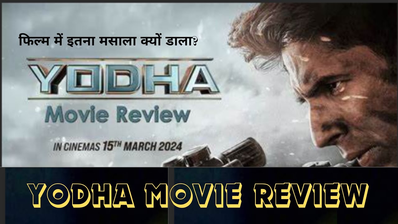 Yodha Movie review - YouTube