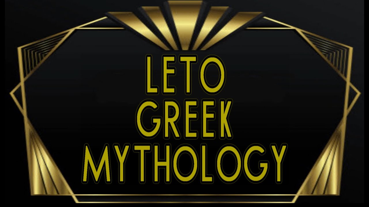 GODDESS LETO - Greek goddess of motherhood and modesty in Greek ...