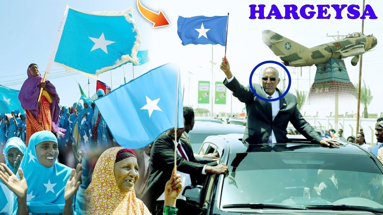 DEG DEG Hargeysa oo Calanka Somalia laga Taagay, Kacdoon Lagu Af ...