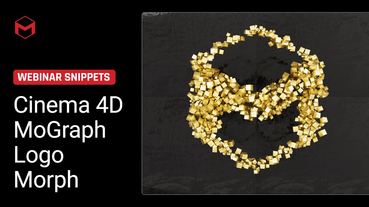 Cinema 4D MoGraph Logo Morph - YouTube