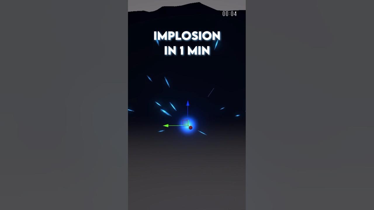 Implosion in 1 min! #unity #gamedev #vfx - YouTube