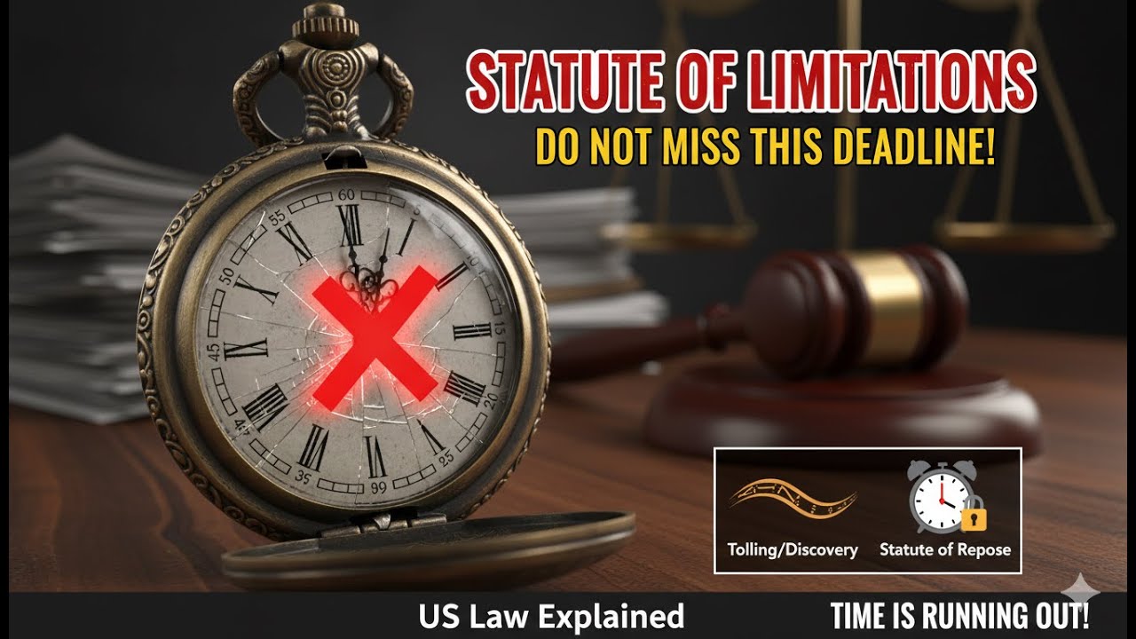 Statute of Limitations: Don't Miss the Legal Deadline to File Your ...
