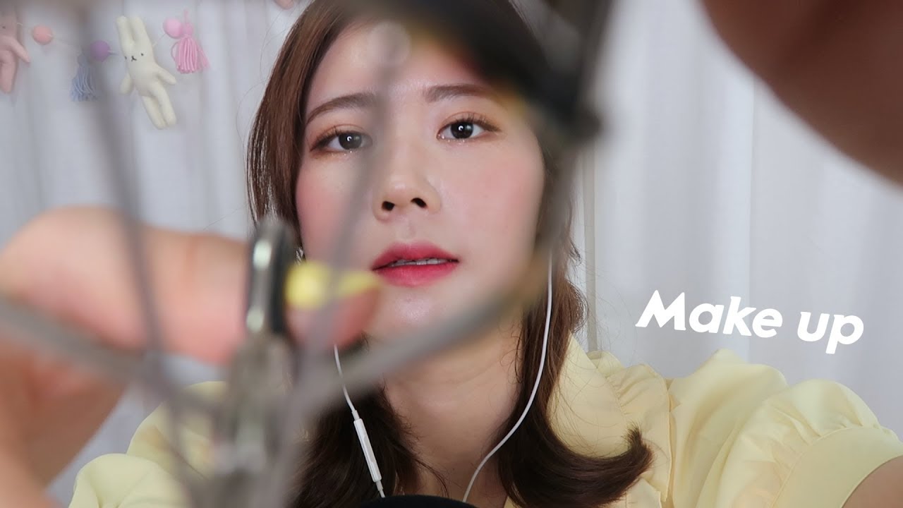 ASMR 말 많이 하는 메이크업샵 롤플레이/Make up artist Roleplay - YouTube