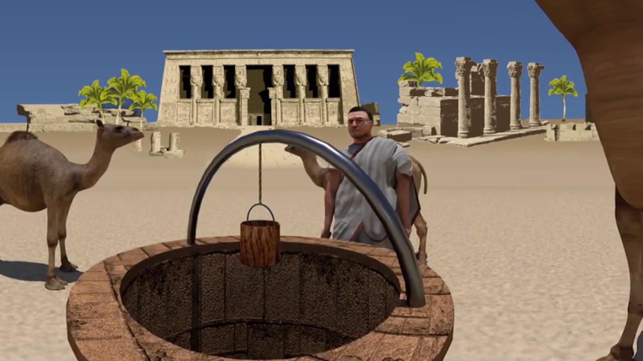 Syene's well at Summer solstice with zenithal Sun. - YouTube