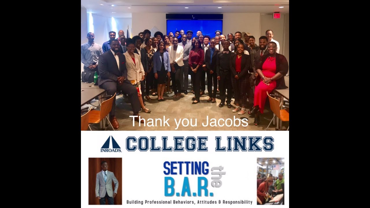 INROADS College Links DC | Corporate Sponsor | Jacobs Harambee Black ...