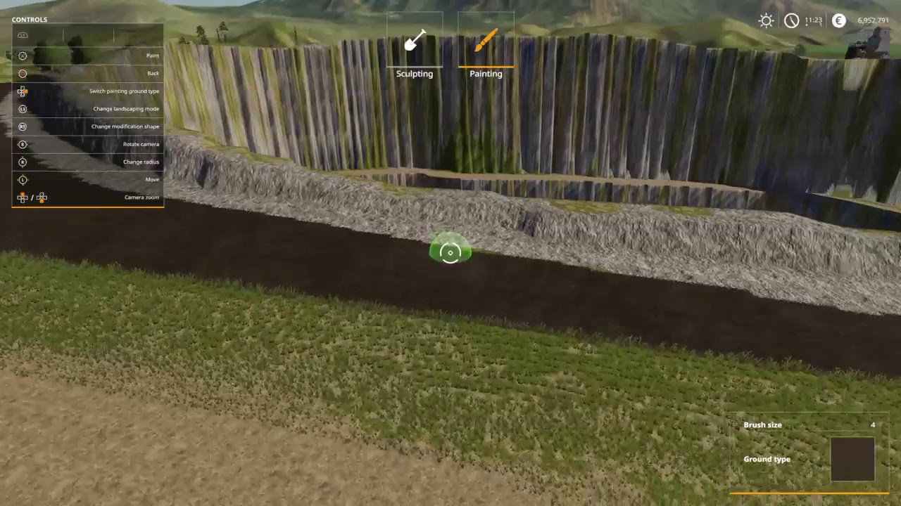Farming Simulator 19 extreme Landscaping Quarry Map how to - YouTube