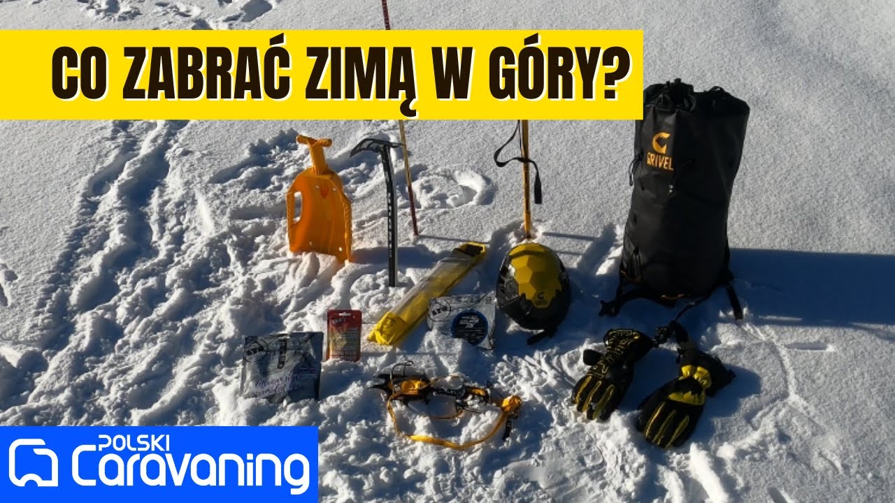 Jak BEZPIECZNIE poruszać się ZIMĄ W GÓRACH? Lawinowe ABC, raki, czekan ...