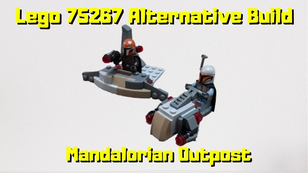 Mandalorian Outpost - Lego 75267 Alternative Build - YouTube