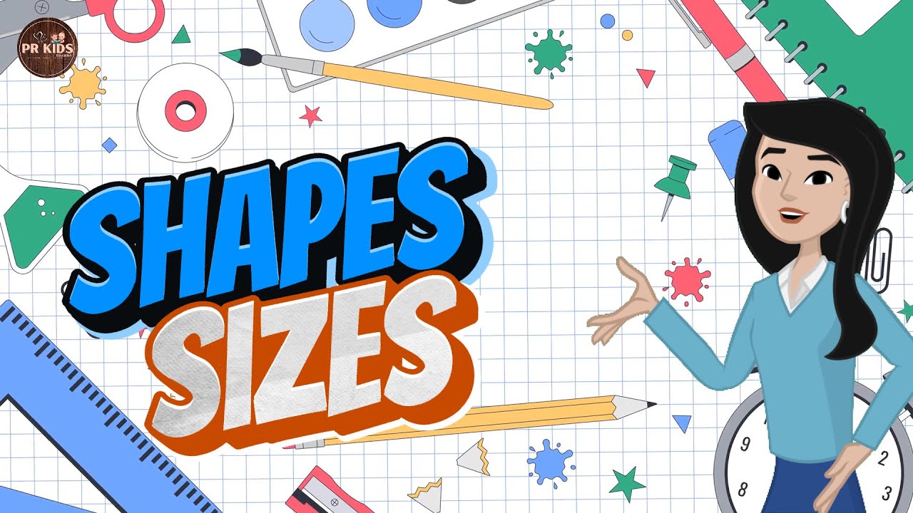 Shapes and Sizes || Kids Activity at Home || PR Kids Education || Kids ...