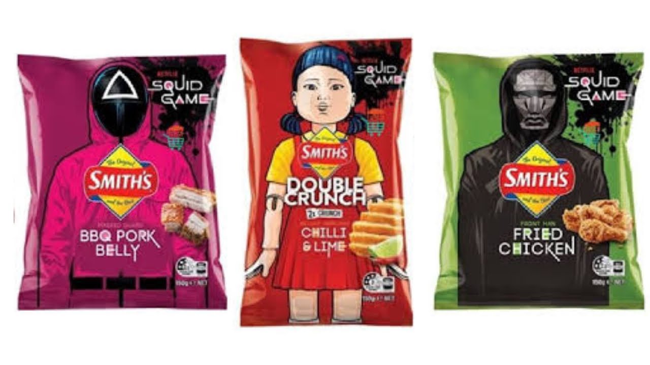 Checkout Basket Smith’s Squid Games Chips - YouTube