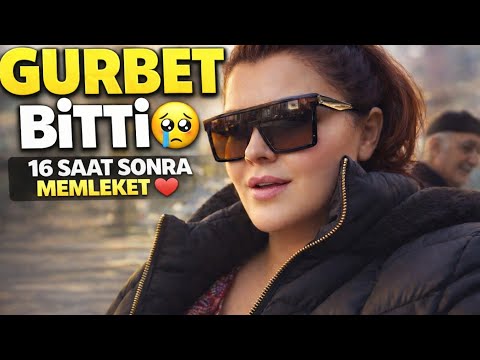 GURBETÇİLER ANLAR… 16 SAAT SONRA MEMLEKETE KAVUŞMAK 🥹❤️