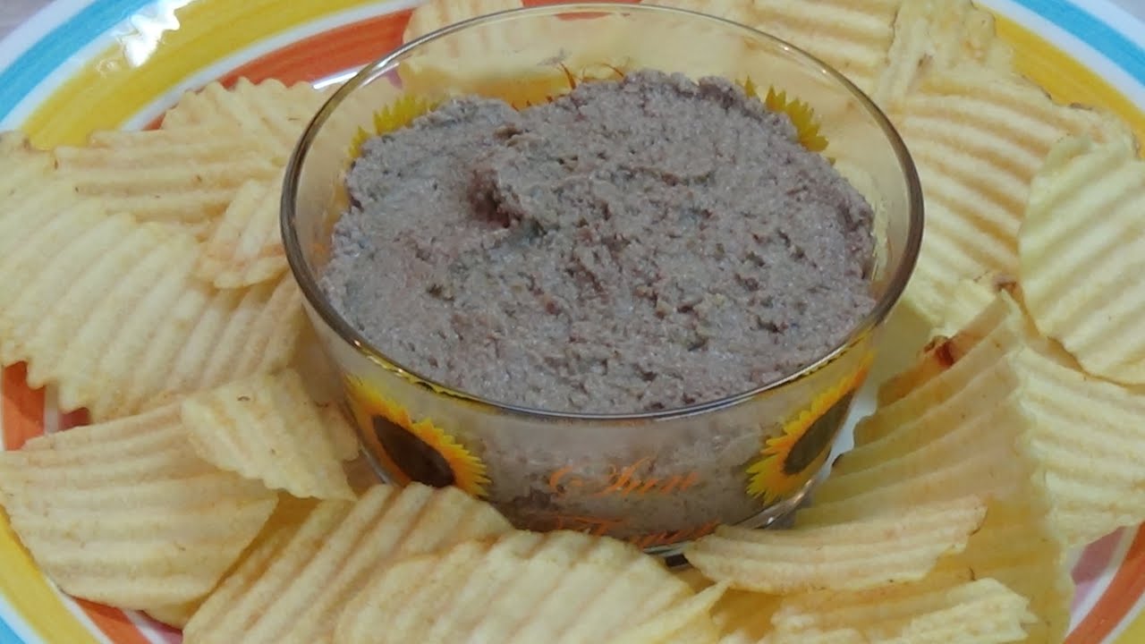 Patatine rustiche con patè di fegatini - YouTube