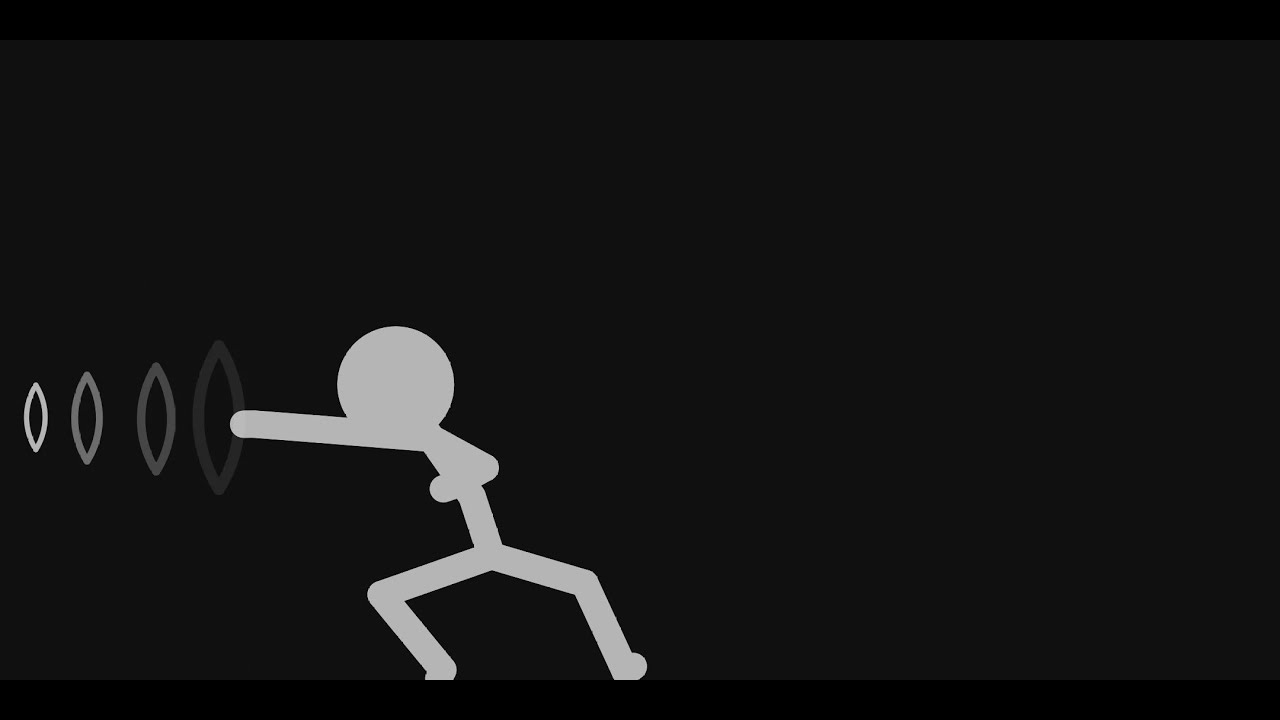 kicking punching stick figure testing video - YouTube